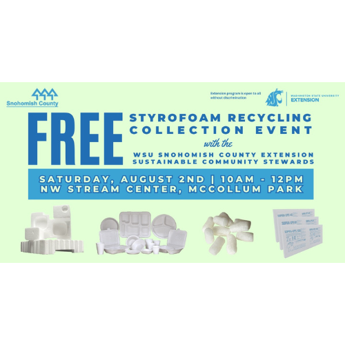 Styrofoam Recycling Collection Event | Adopt A Stream Foundation